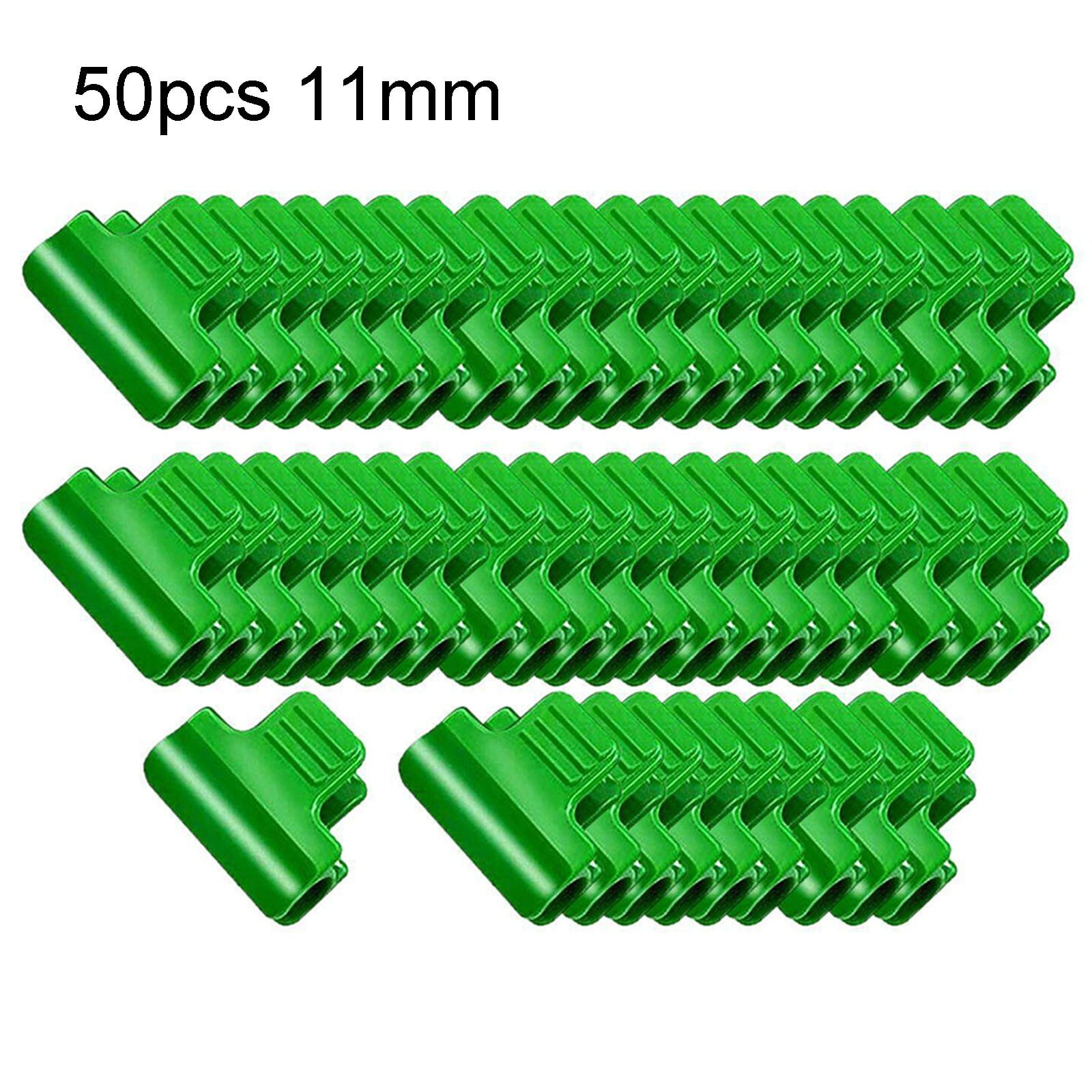Haimni 50Pcs Greenhouse Clamps Film Row Cover Netting Tunnel Hoop Clips ...