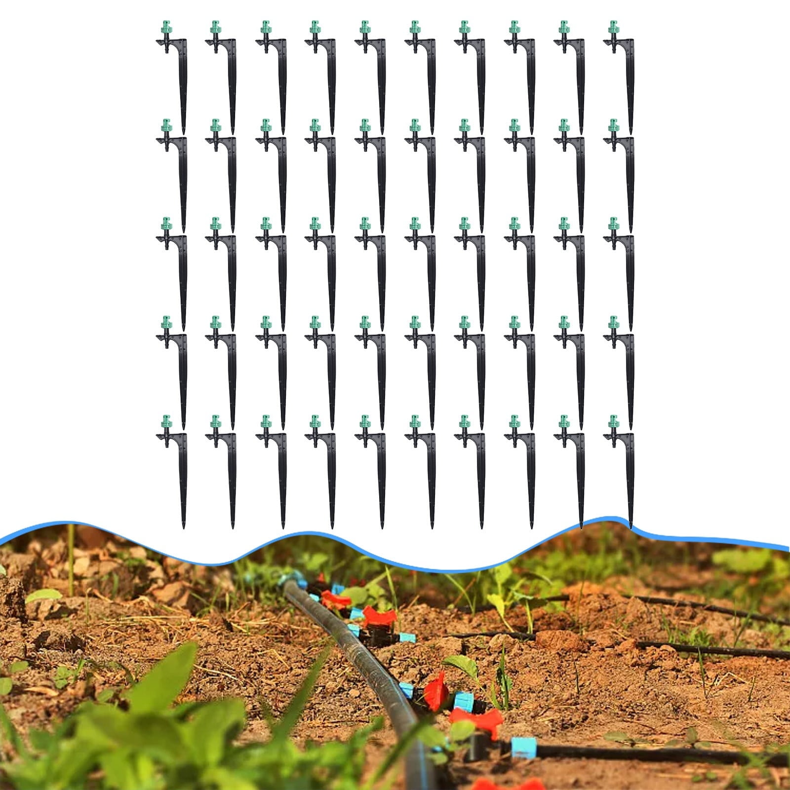 Haimni Automatic Watering Watering Spray Sprinklers Misting Nozzles ...