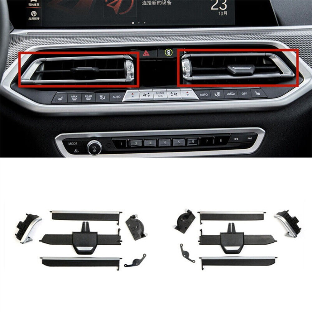 Haimni Car Front Left & Right Ac Air Vent Grill Tab Clip Vent Grille ...