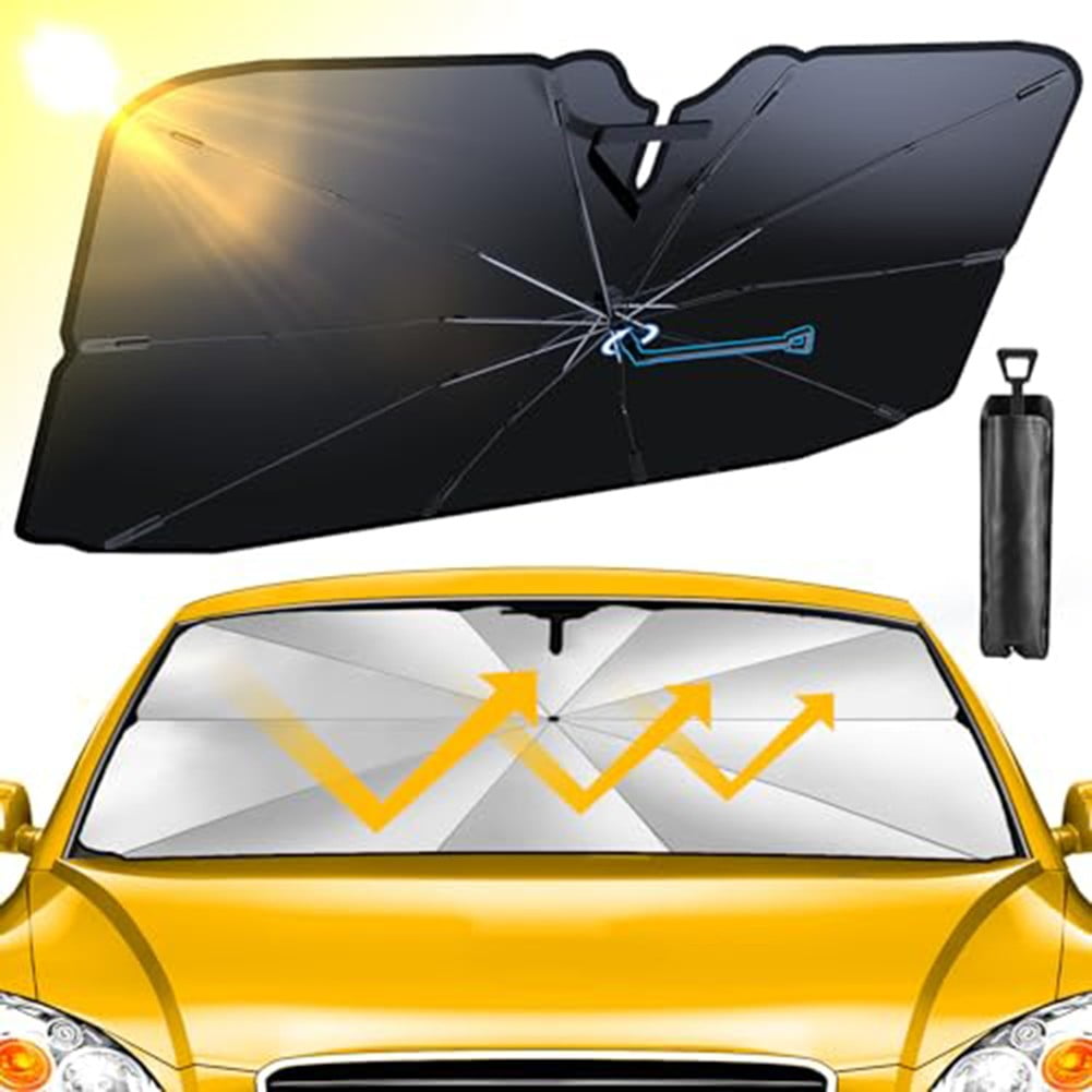 Haimni Car Windscreen Sun Protection Foldable Car Parasol Heat ...