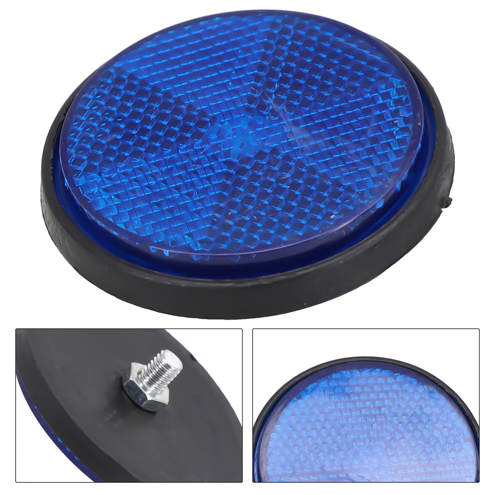 Haimni Circular Reflector Car Trucks Motorcycle Night Reflector ...