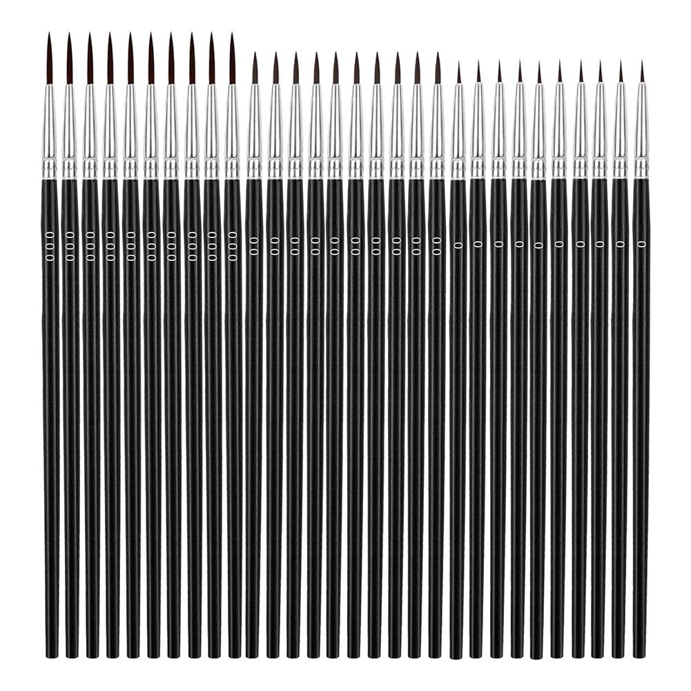 Haimni Contour Pens Tiny Detail Brushes 30 Piece Micro Fine Tip ...
