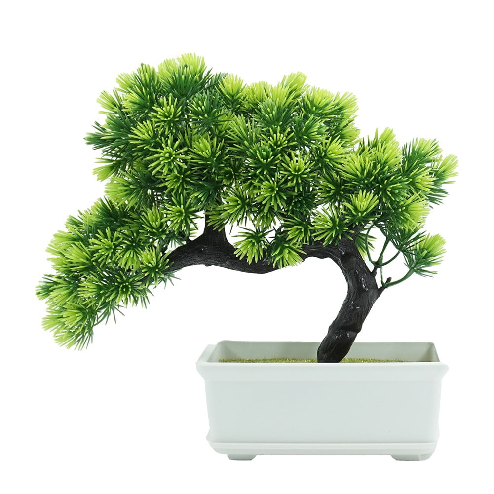 Haimni Decorative Pine Plant Simulated Pine Bonsai Adds Elegance And ...
