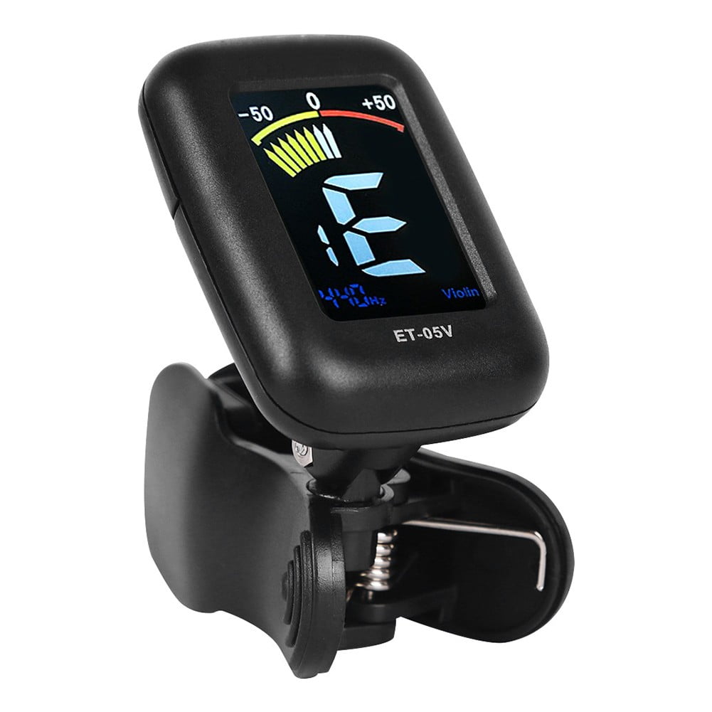 Haimni Double Bass Tuner Cello Tuner 3.2*4.6*4.5 Cm 360 Degree Rotating ...