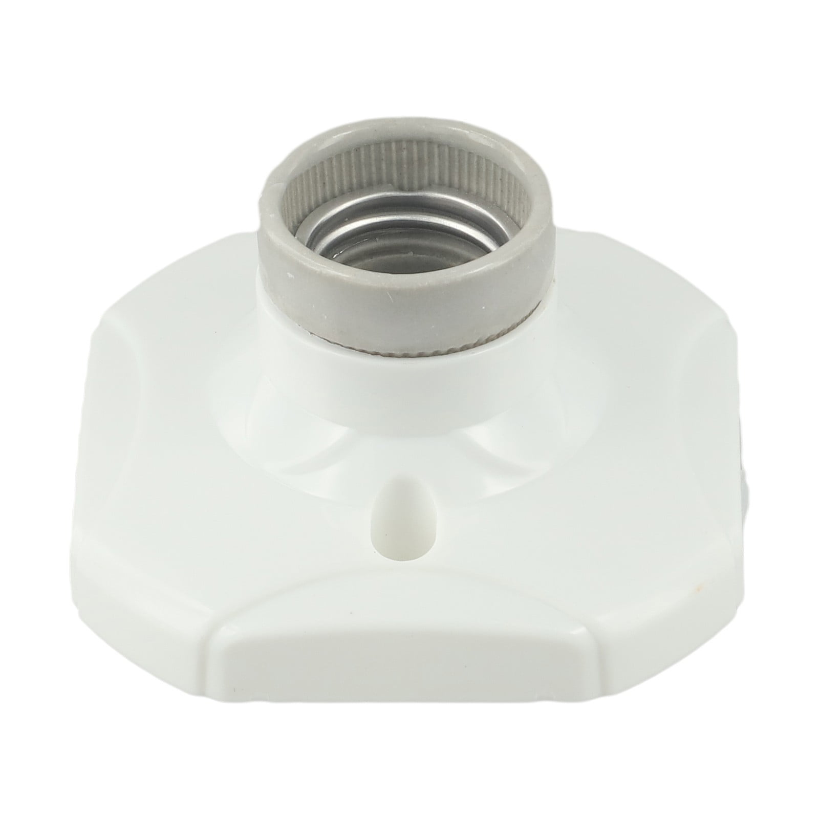 Haimni E27 Heat Light Bulb Lamp Socket Holder Porcelain Straight Glazed ...