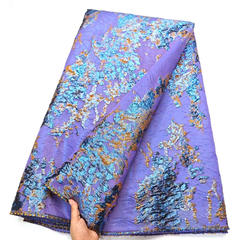 Haimni Exquisite African Gilding Brocade Fabric: Perfect For Nigerian ...