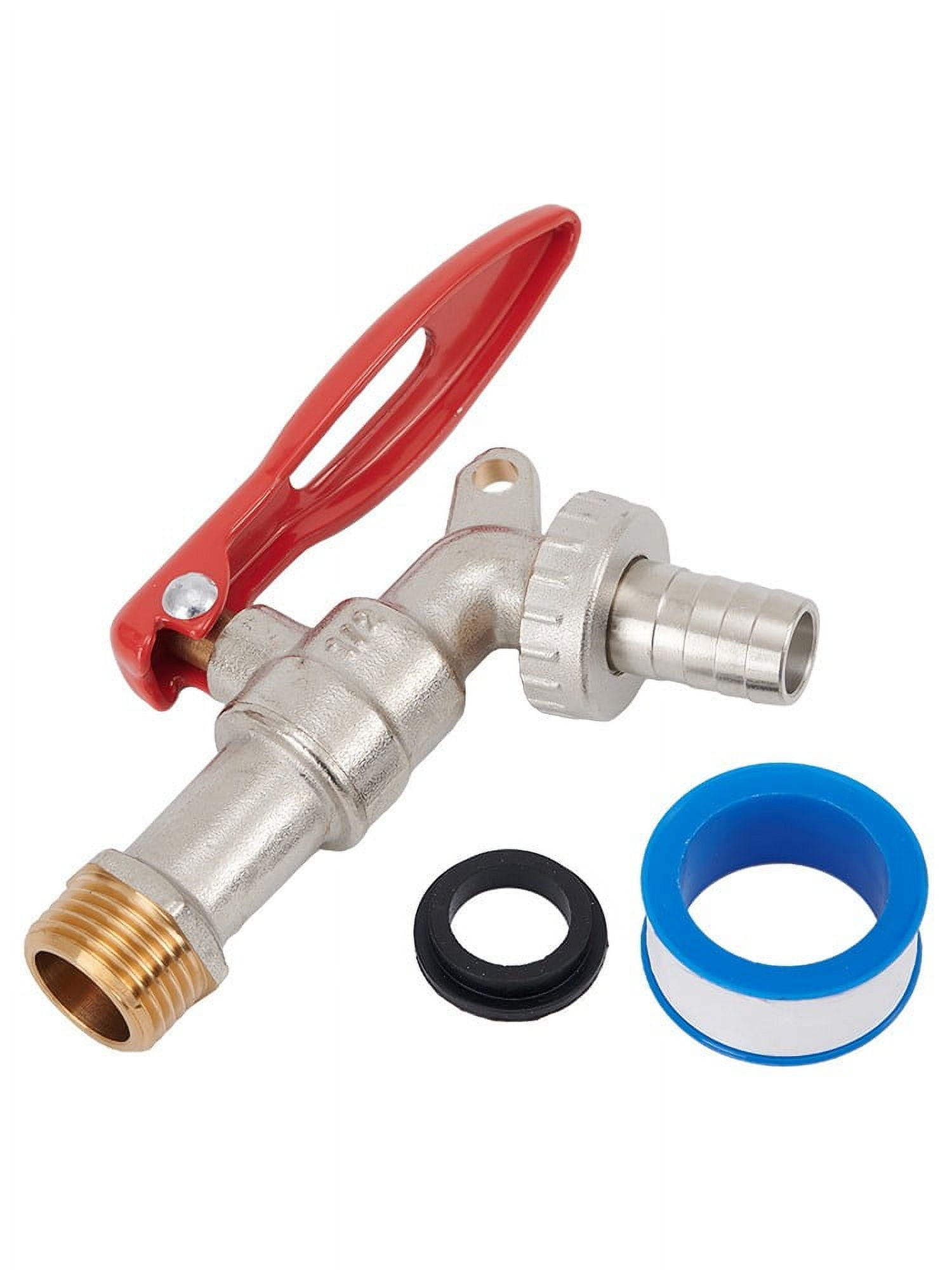 Haimni Faucet Lockable 1/2\" 3/4\" Garden Tap Ball Valve Outlet Tap ...
