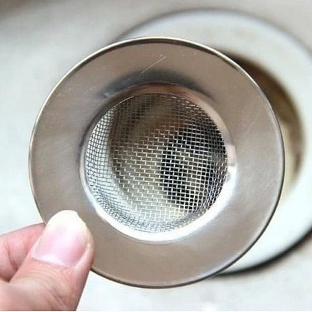 Haimni Floor Hole Sink Filter Basket Small Hair Strainer Drain Steel ...