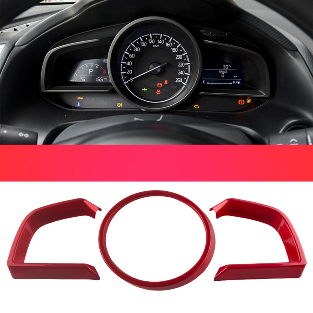 Haimni For Mazda 3 Axela Dashboard Interior Instrument Frame Fuel-Gauge ...