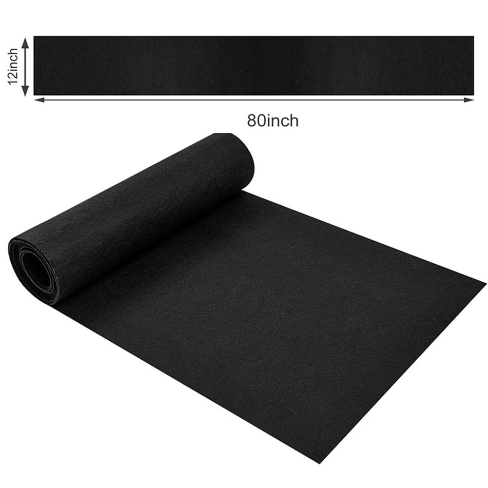 Haimni Garden Plant Mat Fabric Plant Liner Plant Liner Roll Black Felt ...