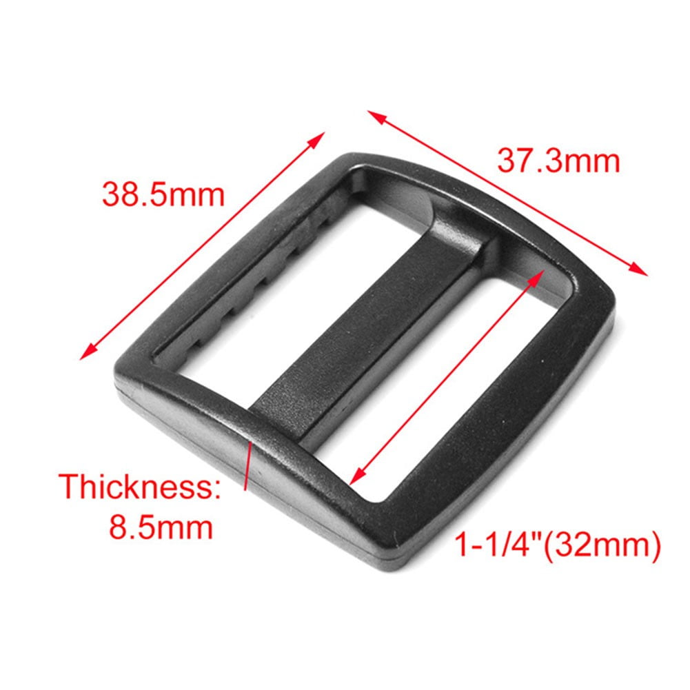Haimni High-Quality Adjustment Buckle Sewing Plastic Slider Tri Glide ...