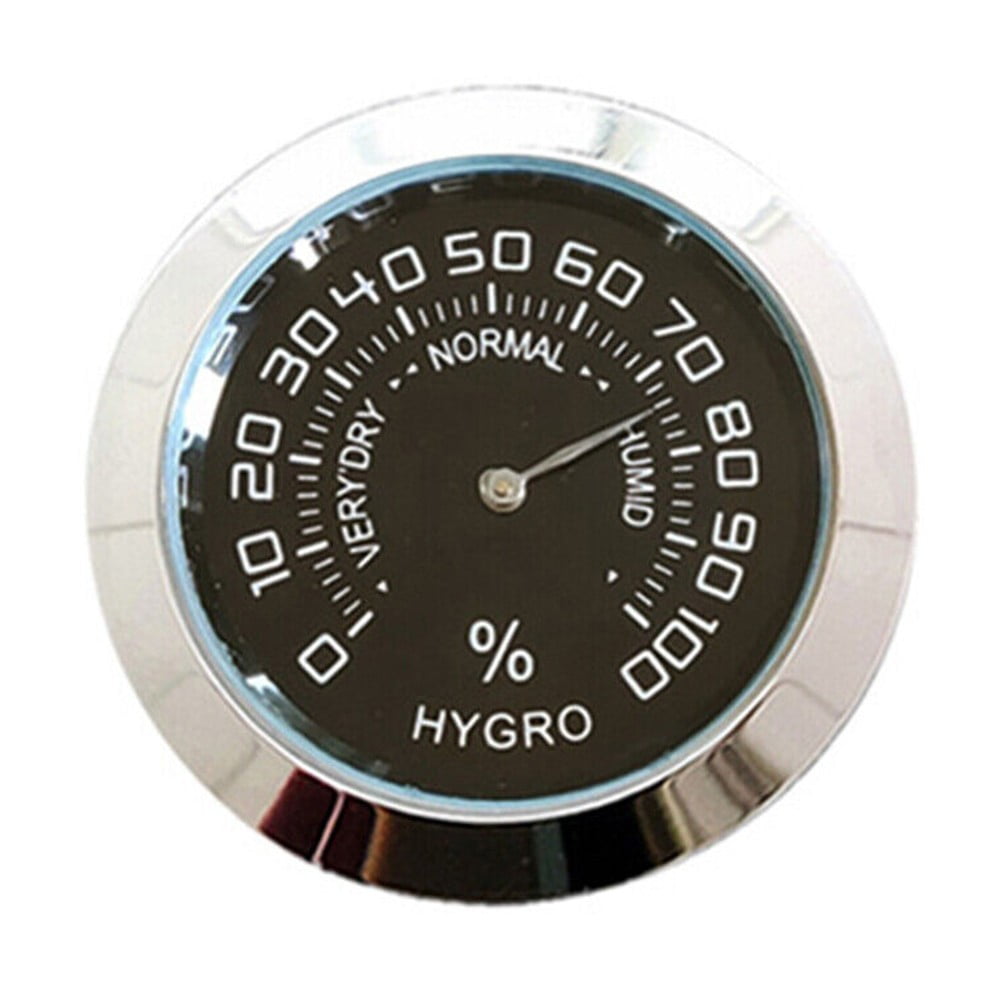 Haimni Hygrometer Thermometer Analog Thermometer Blue Hygrometer ...