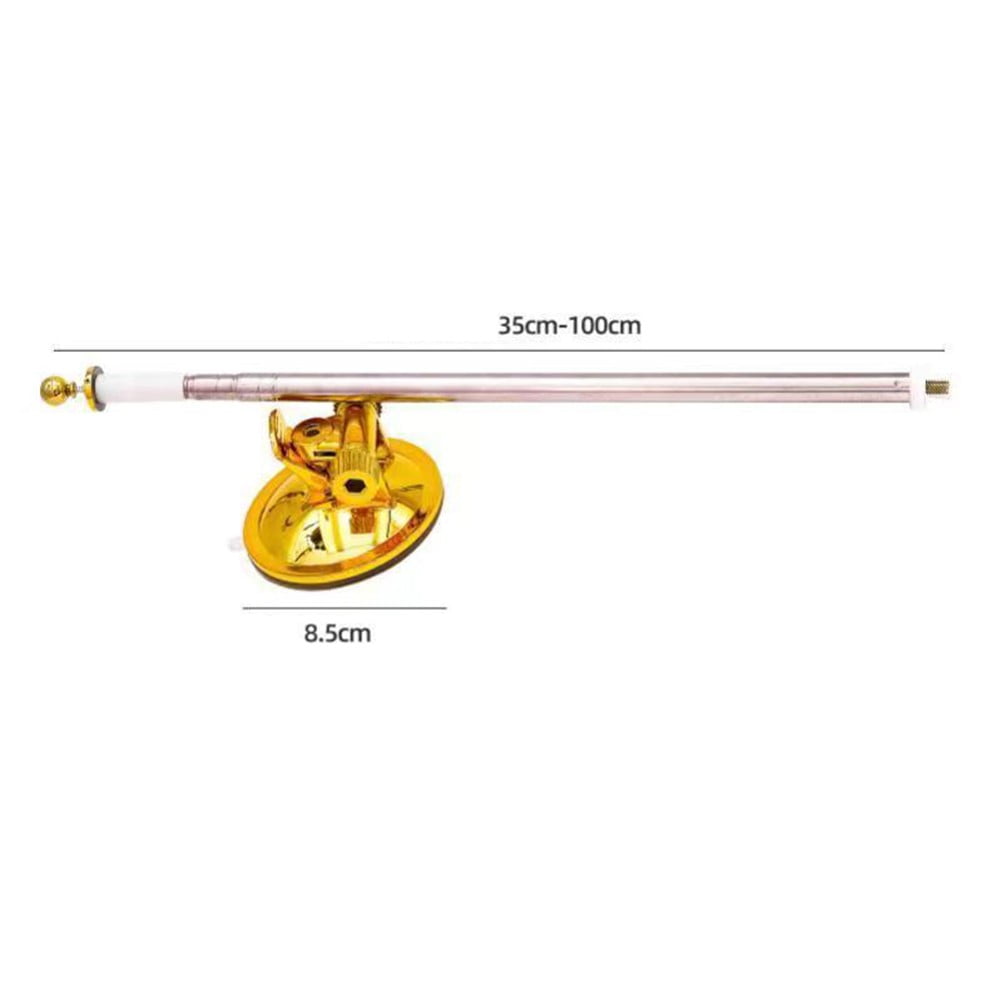 Haimni Innovative Suction Cup Design For Car Flagpole Stand Damage Free ...