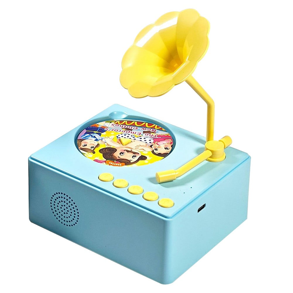 Haimni Kids Gramophone With 96 Cards: Fun Phonograph Music Player For ... Haimni Kids Gramophone With 96 Cards: Fun Phonograph Music Player For ...