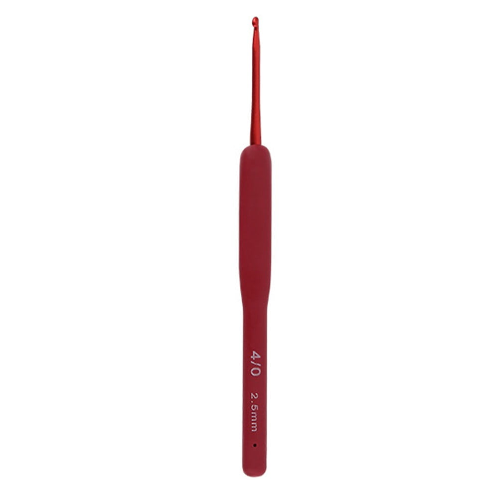 Haimni Knitting Needle Crochet Hook Premium Aluminum With Soft Rubber ...