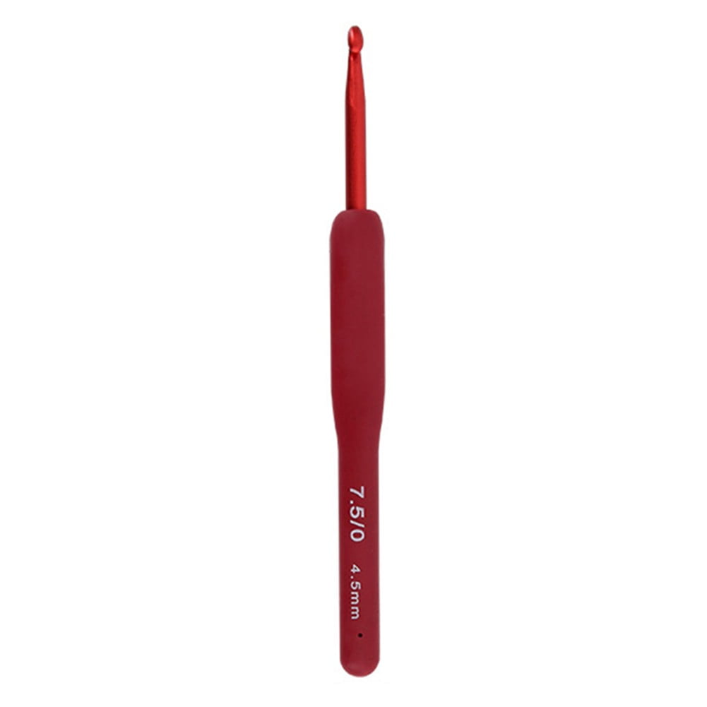 Haimni Knitting Needle Crochet Hook Premium Aluminum With Soft Rubber ...