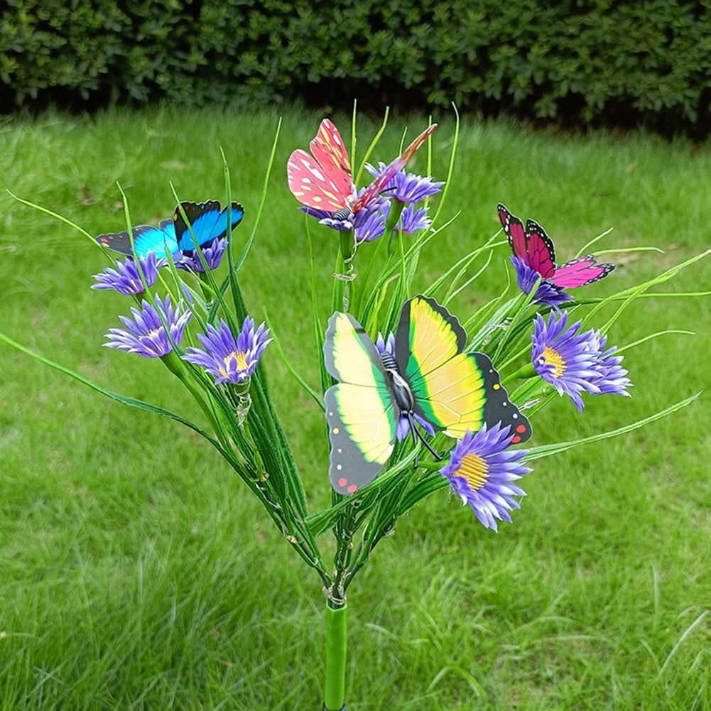 Haimni Long Lasting Solar Butterfly Garden Light Perfect For Outdoor ...