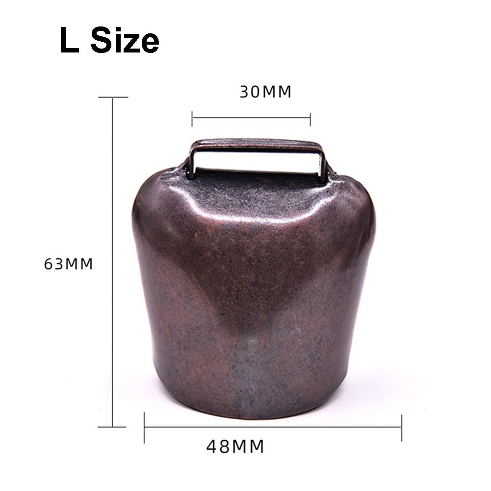 Haimni Metal Grazing Cow Bells Sheep Bell Copper Bells Cattle Sheep ...