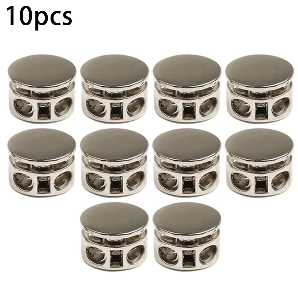 Haimni Metal Spring Buckle Double Hole Plug Adjustment Rope Lock Diy ...