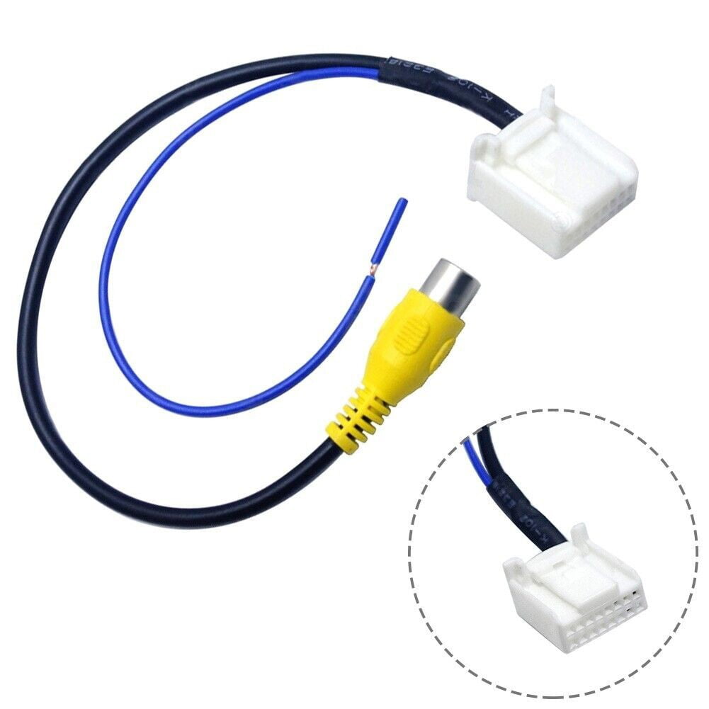Mosiee Rear Camera Adapter Cable Reverse 2x2.1x1.6cm Backup Camera DVD ...