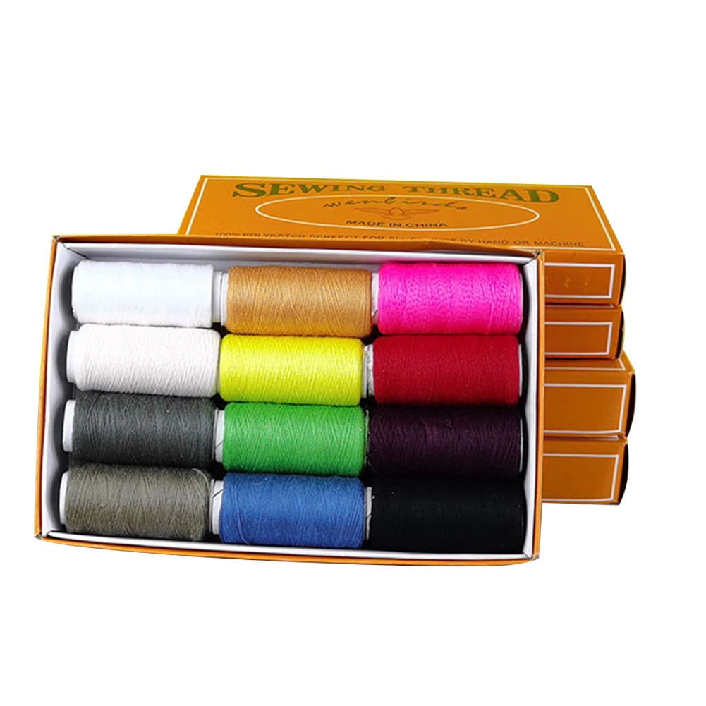 Haimni Multiple Color Options 12 Color Household Sewing Machine Thread ...