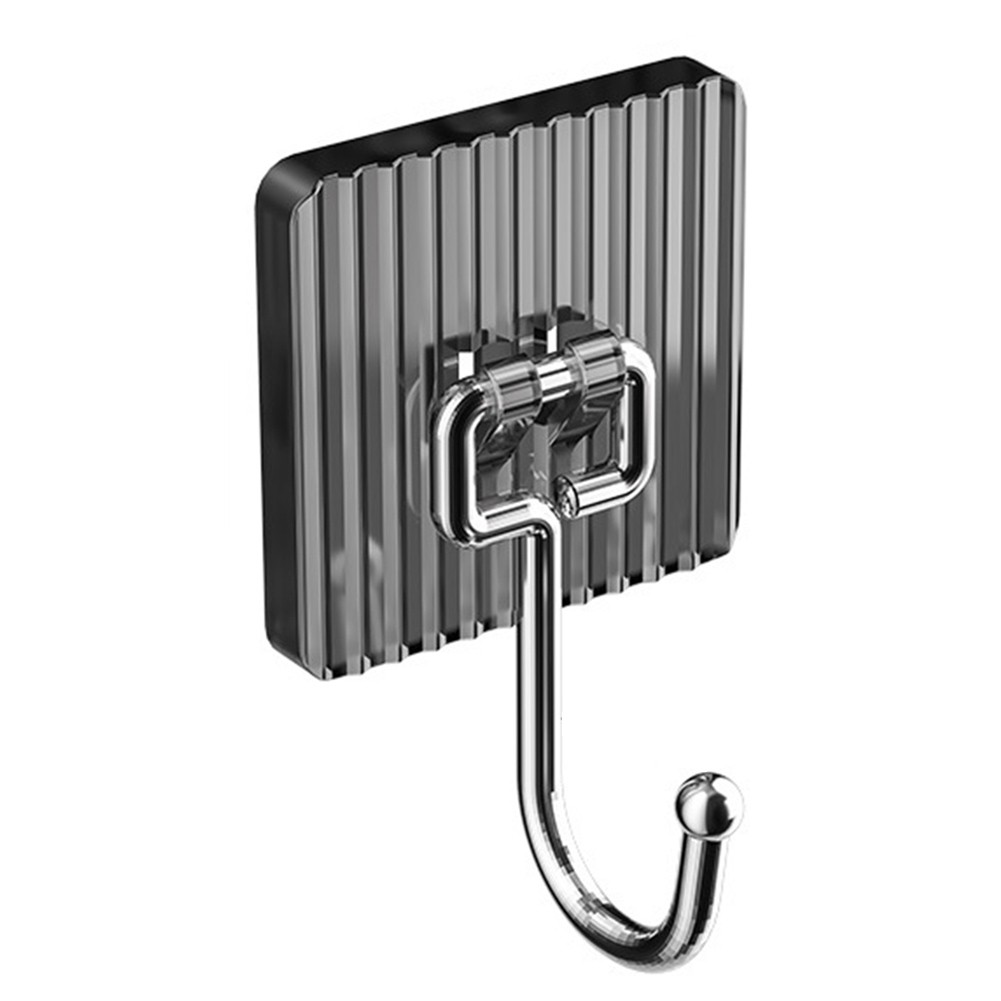 Haimni No Punching Acrylic Wall Hook Strong Self Adhesive Wall Mounted ...