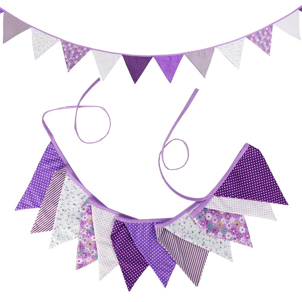 Haimni Pennant 12 Garland Flags Bunting Banner Flags Party Decor Kids ...