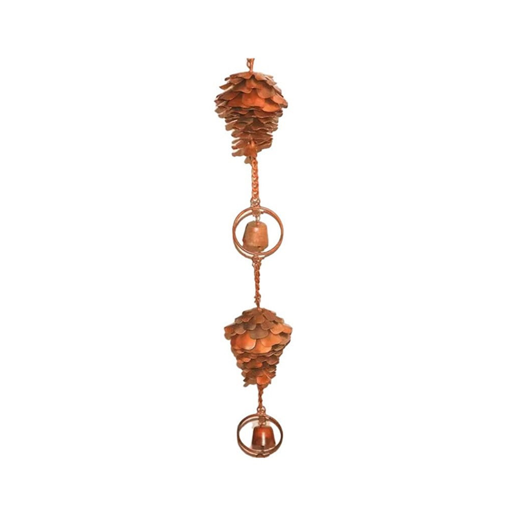 Haimni Pinecone Wind Chime Elegant Outdoor Decoration For Corridors ...