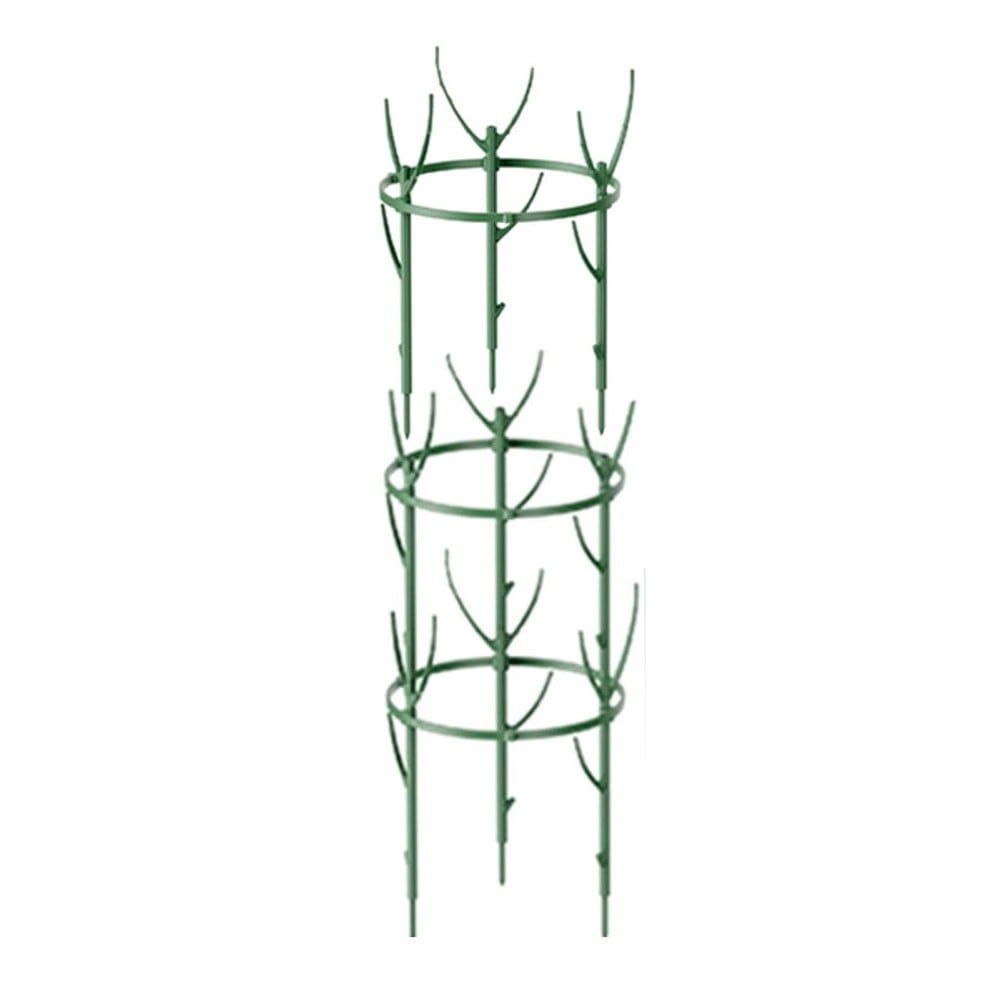 Haimni Plant Support Trelli Rings Metal Stake Cucumber Garden Flower ...