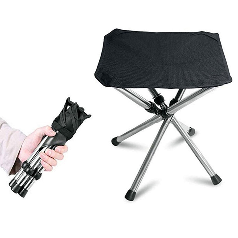 Haimni Portable Telescopic Folding Stool: Lightweight, Compact Chair ...