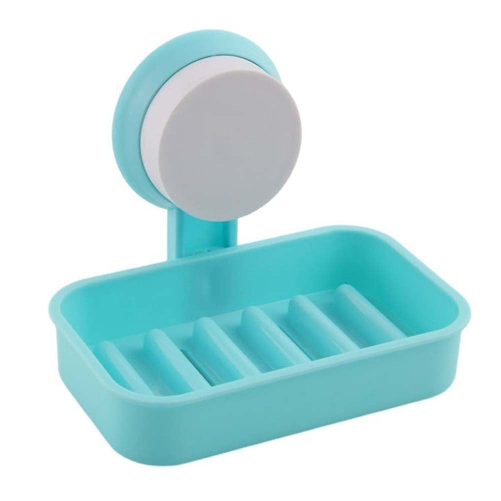Haimni Premium Self Draining Suction Cup Soap Dish: Improved Bathroom ...