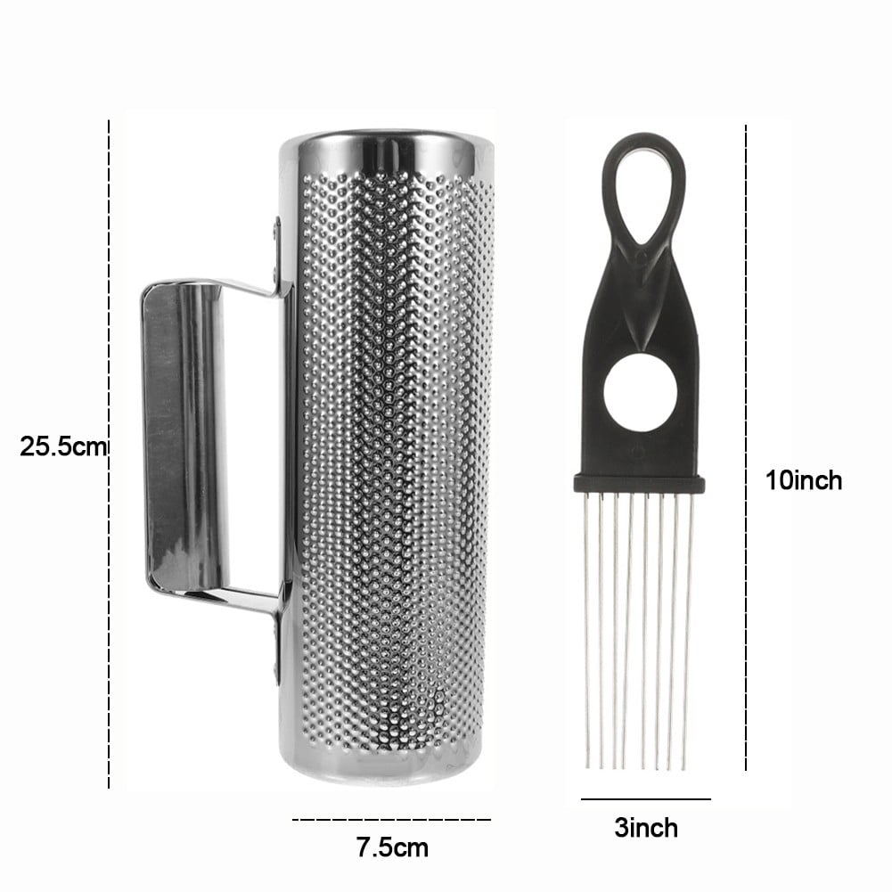 Haimni Premium Stainless Steel Latin Percussion Guiro Instrument With ...