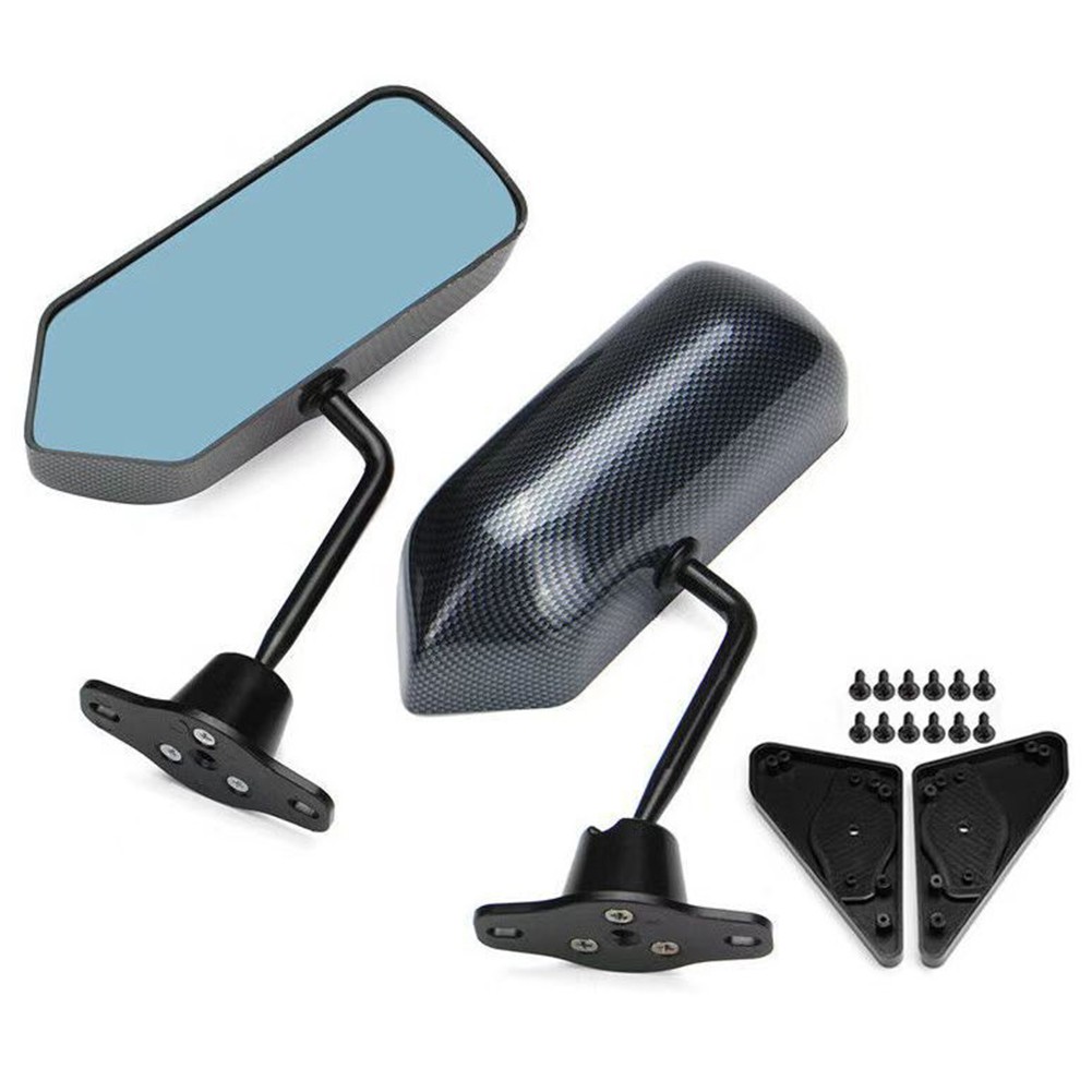 Haimni Racing Style Racing Mirror Wing Mirror Convex Glass - Walmart.com