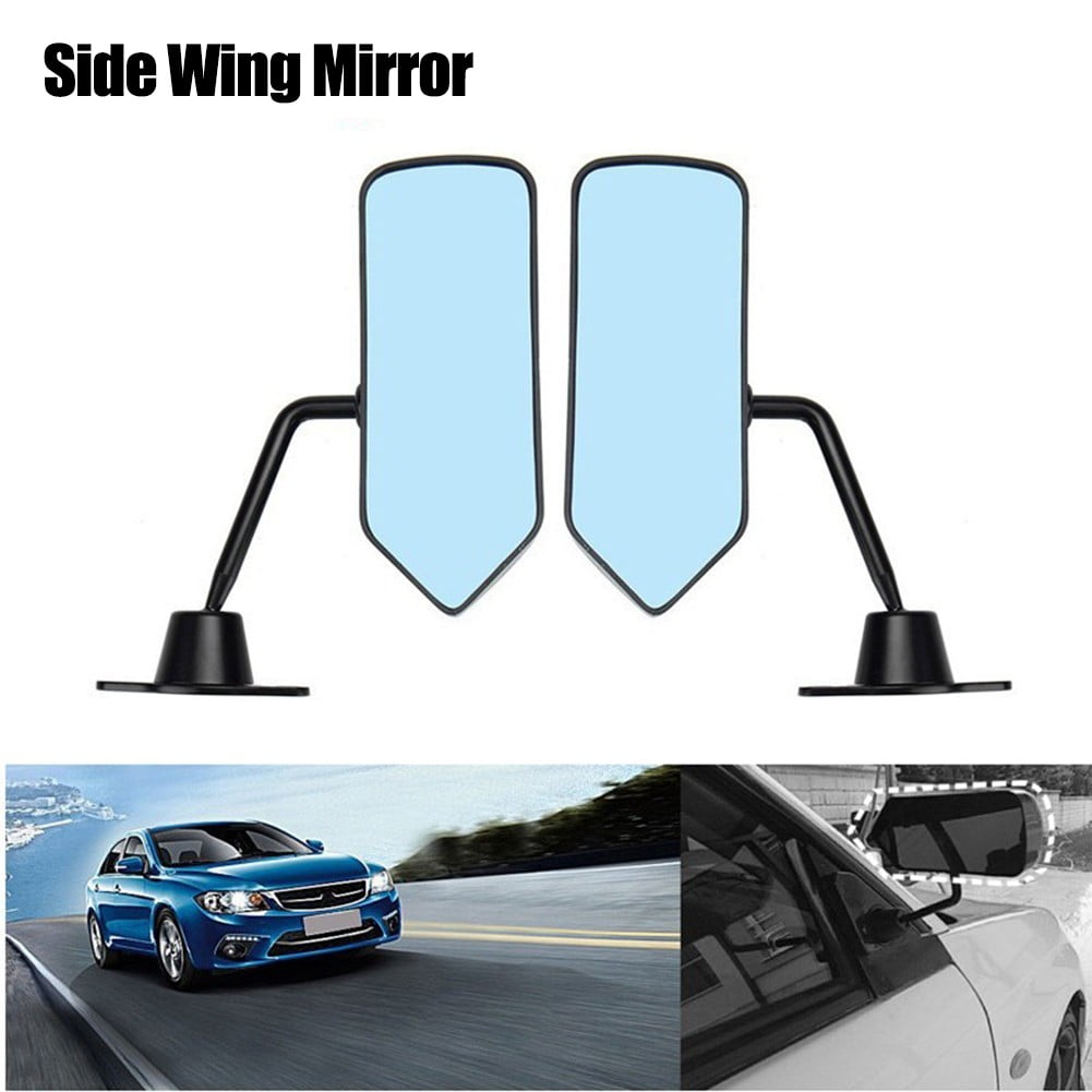 Haimni Racing Style Racing Mirror Wing Mirror Convex Glass - Walmart.com