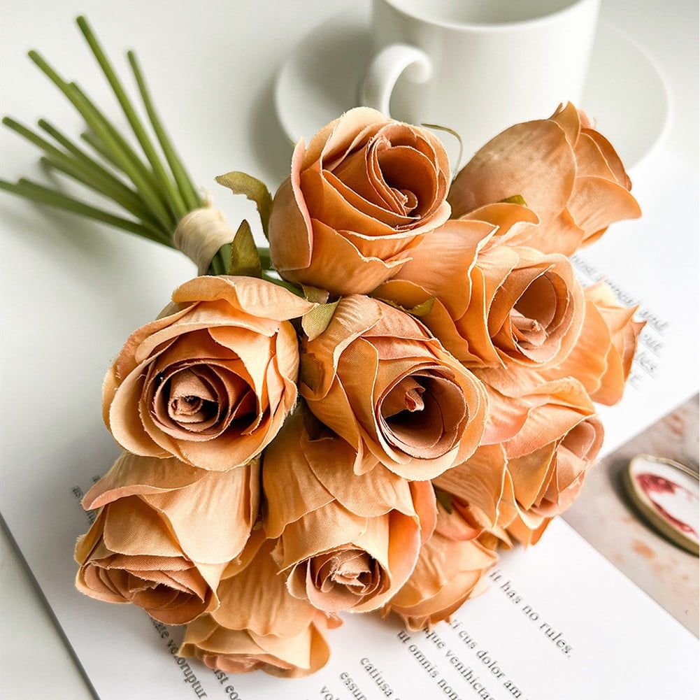 Haimni Realistic Artificial Roses Cost Effective Alternative To Fresh ...