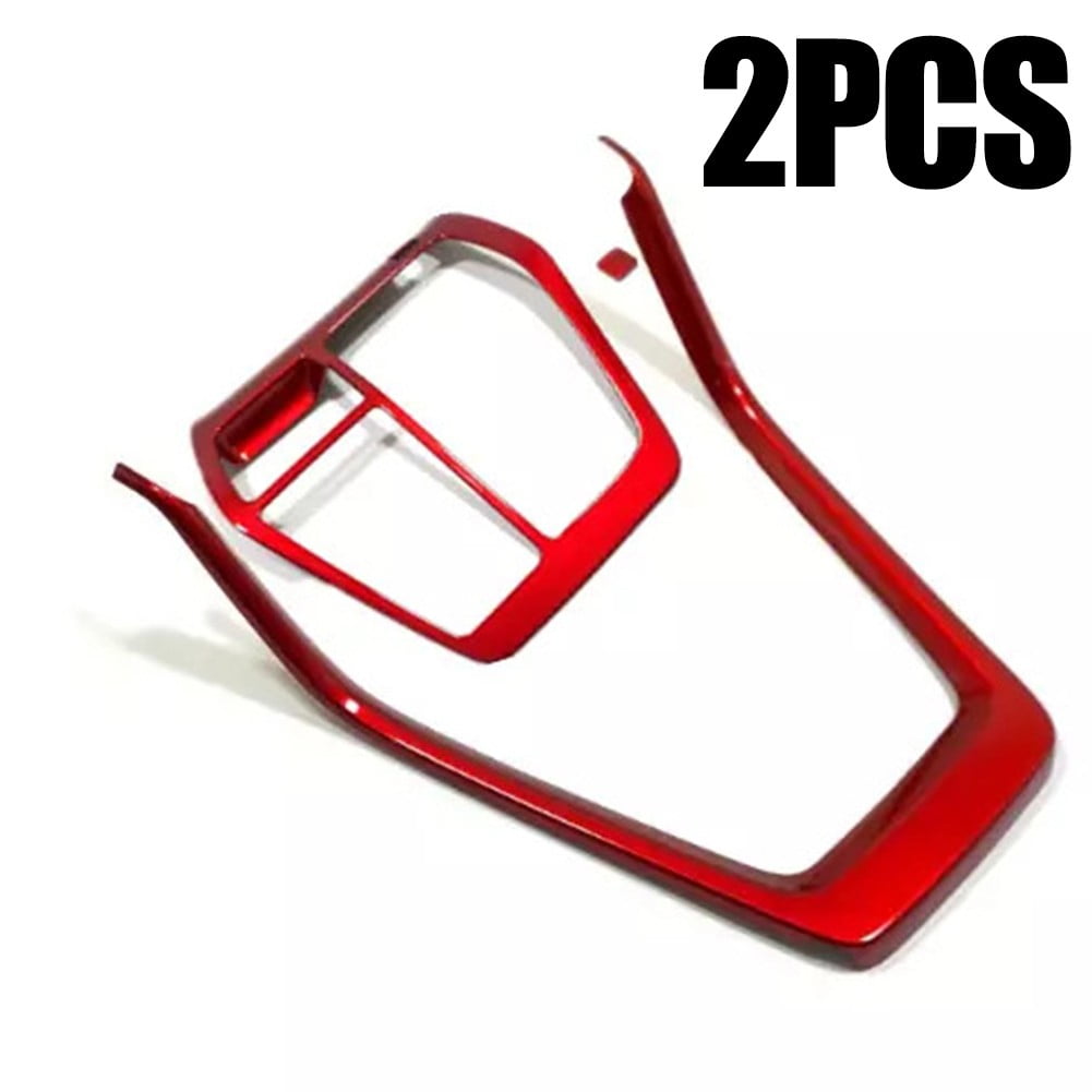 Haimni Red Console Gear Shift Panel Cover Trim For Toyota For Rav4 2019 ...