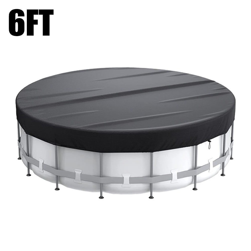 Haimni Round Swimming Pool Cover Provide Swimming Pool Protection ...