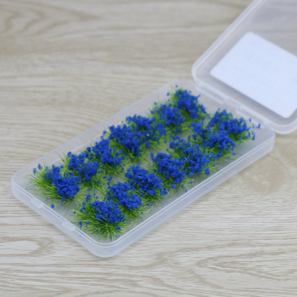 Haimni Self-Adhesive Realistic Grass Tufts Mixed Size Self Adhesive ...