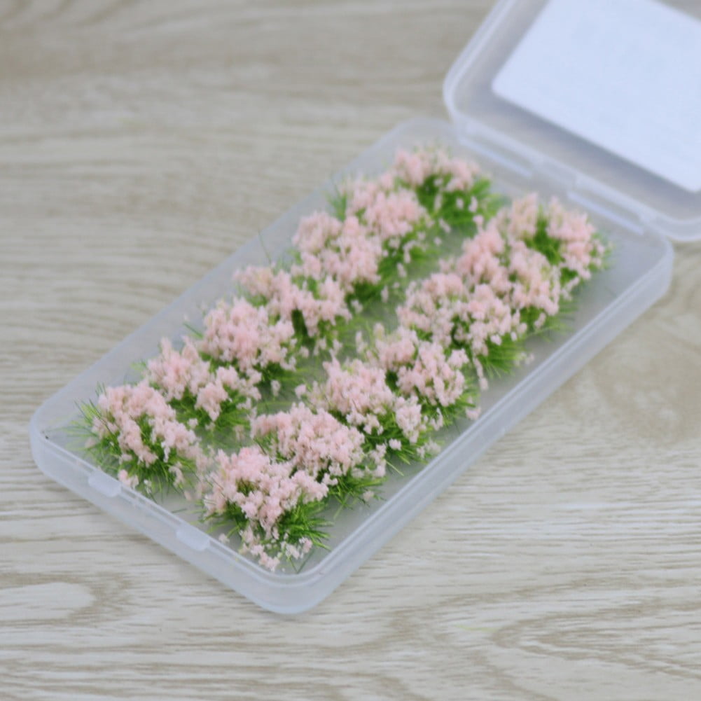 Haimni Self-Adhesive Realistic Grass Tufts Mixed Size Self Adhesive ...