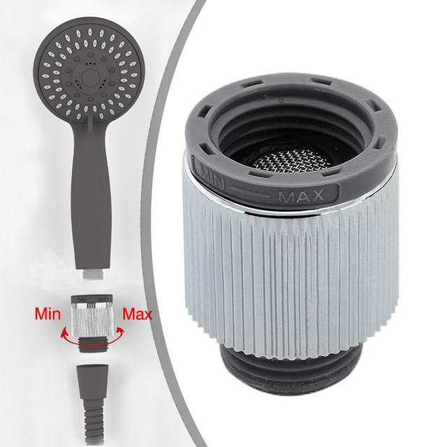 Haimni Shower Shut Off Valve Shower Head Flow Restrictor Handheld ...