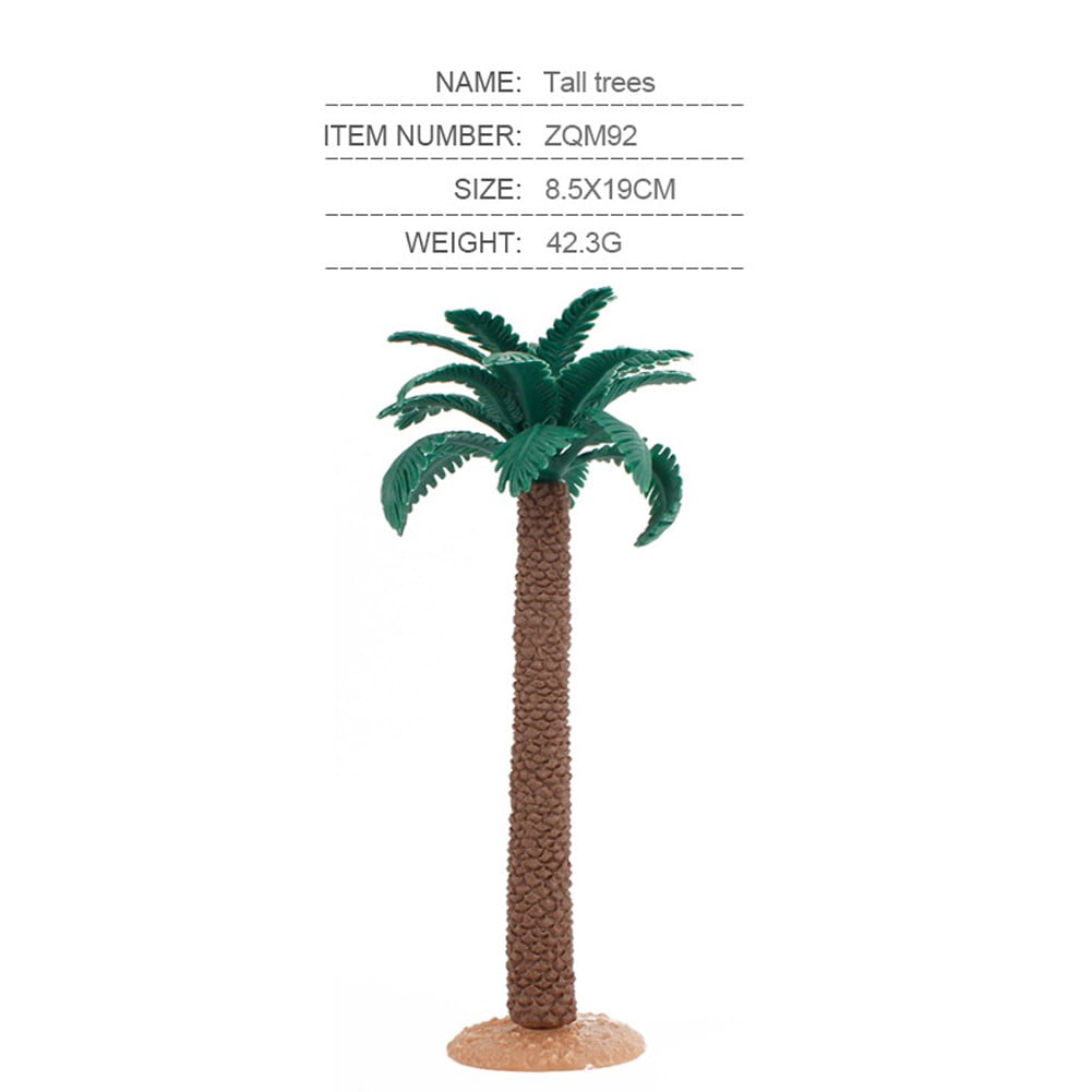 Haimni Simulated Green Plant Cactus Tree Baobab Tree Model Ornaments ...