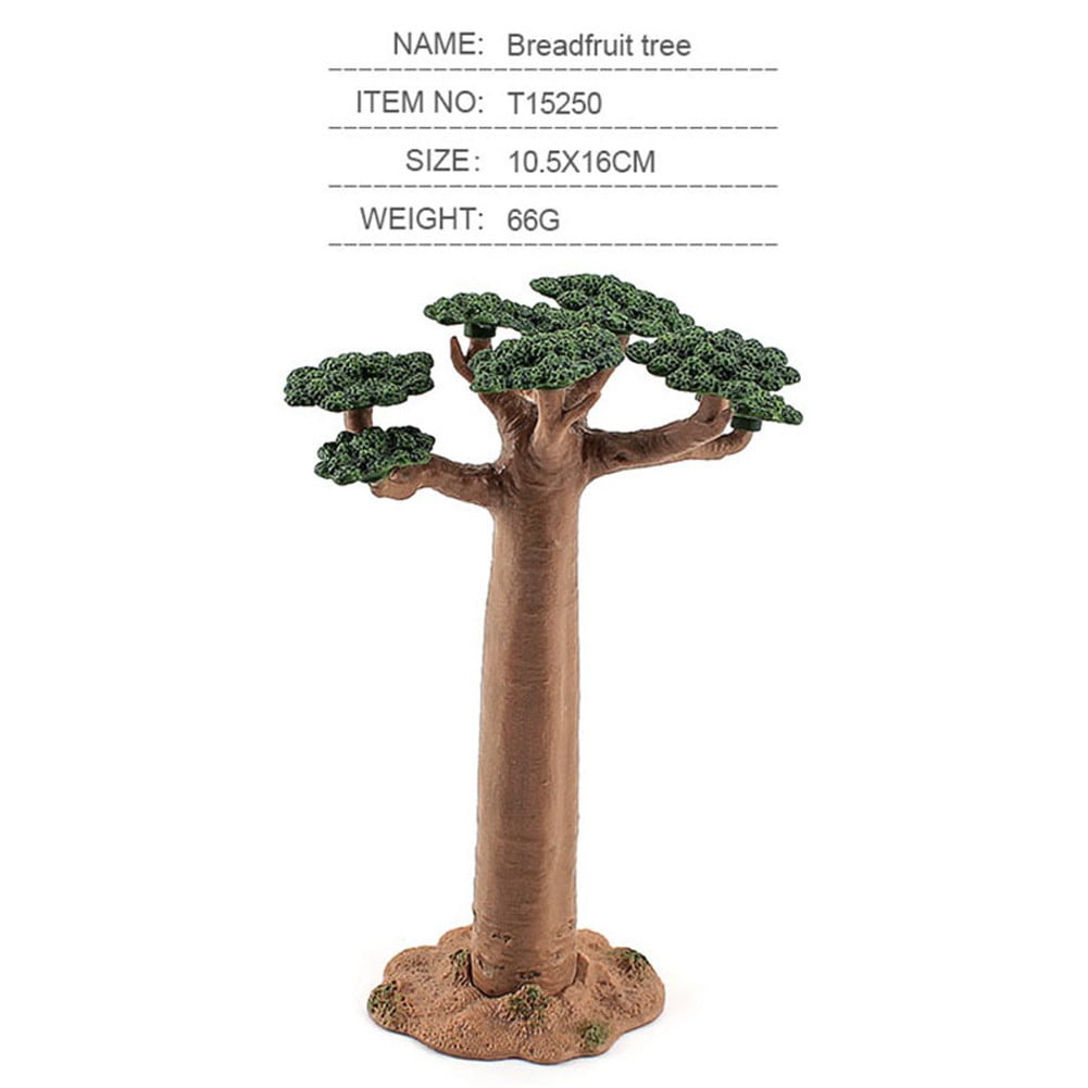 Haimni Simulated Green Plant Cactus Tree Baobab Tree Model Ornaments ...