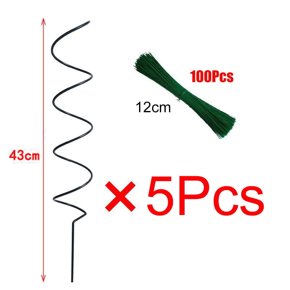 Haimni Spiral Tomato Stakes, Tomato Spiral Stakes, Climbing Plant Stake ...
