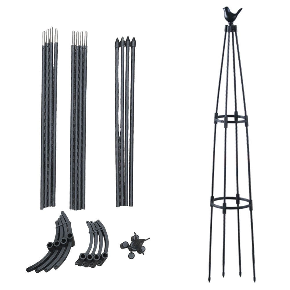 Haimni Tower Shaped Gardening Bird Head Plastic Pointed Flower Bud ...