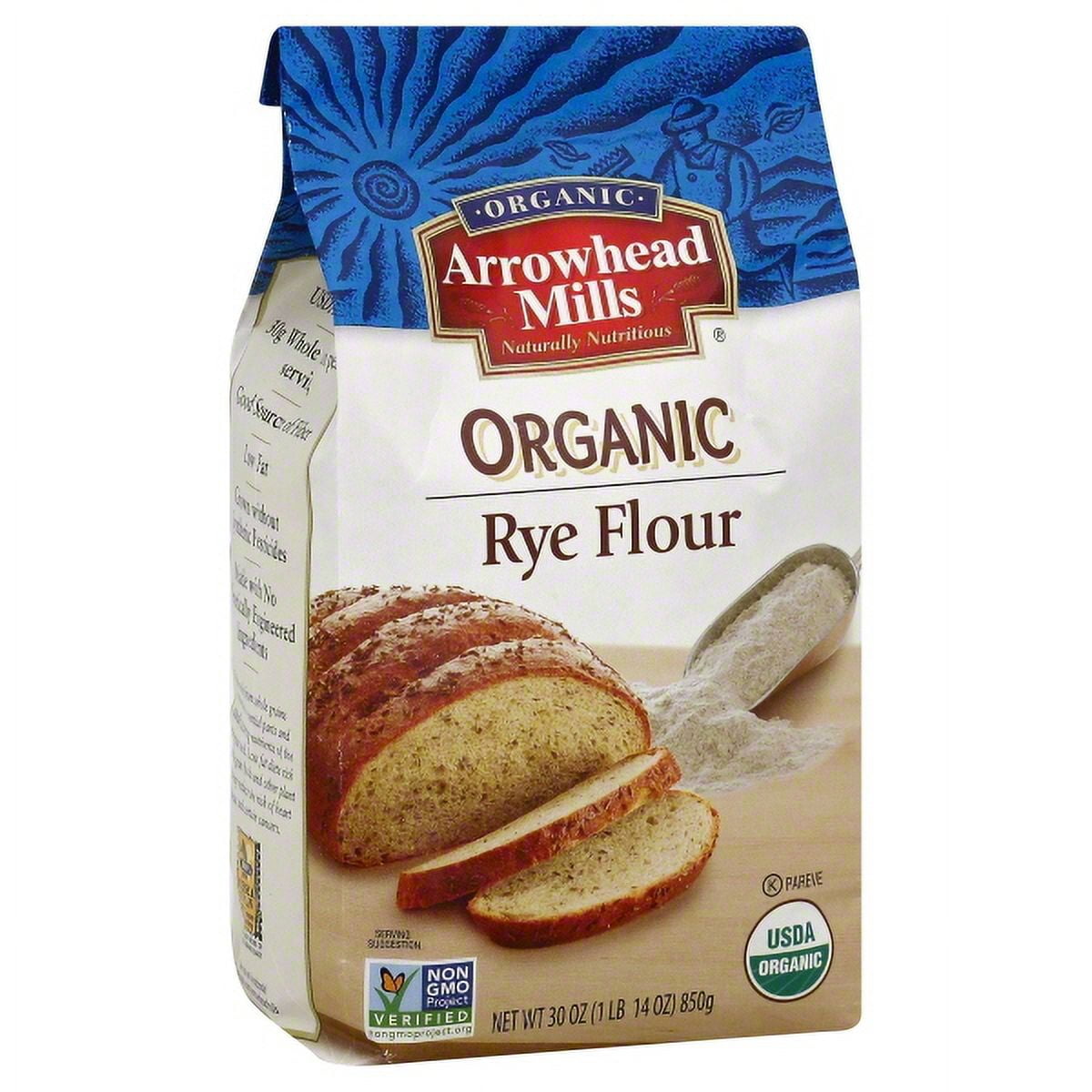 Arrowhead Mills Organic Rye Flour, 30.0 OZ - Walmart.com