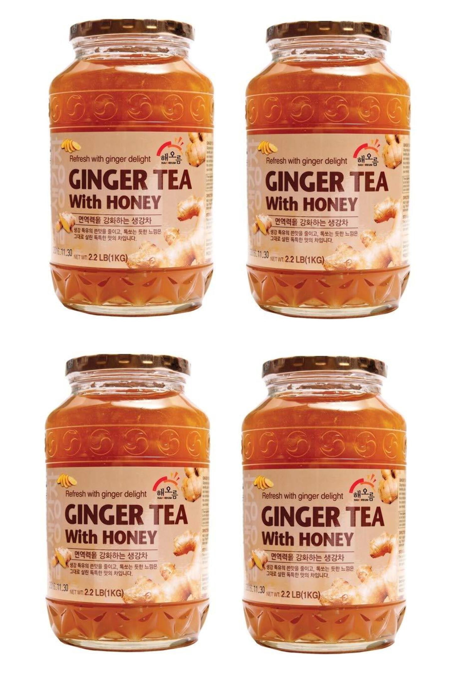 Haio Ginger Tea With Honey Refresh With Korean Herbal Tea Ginger ...