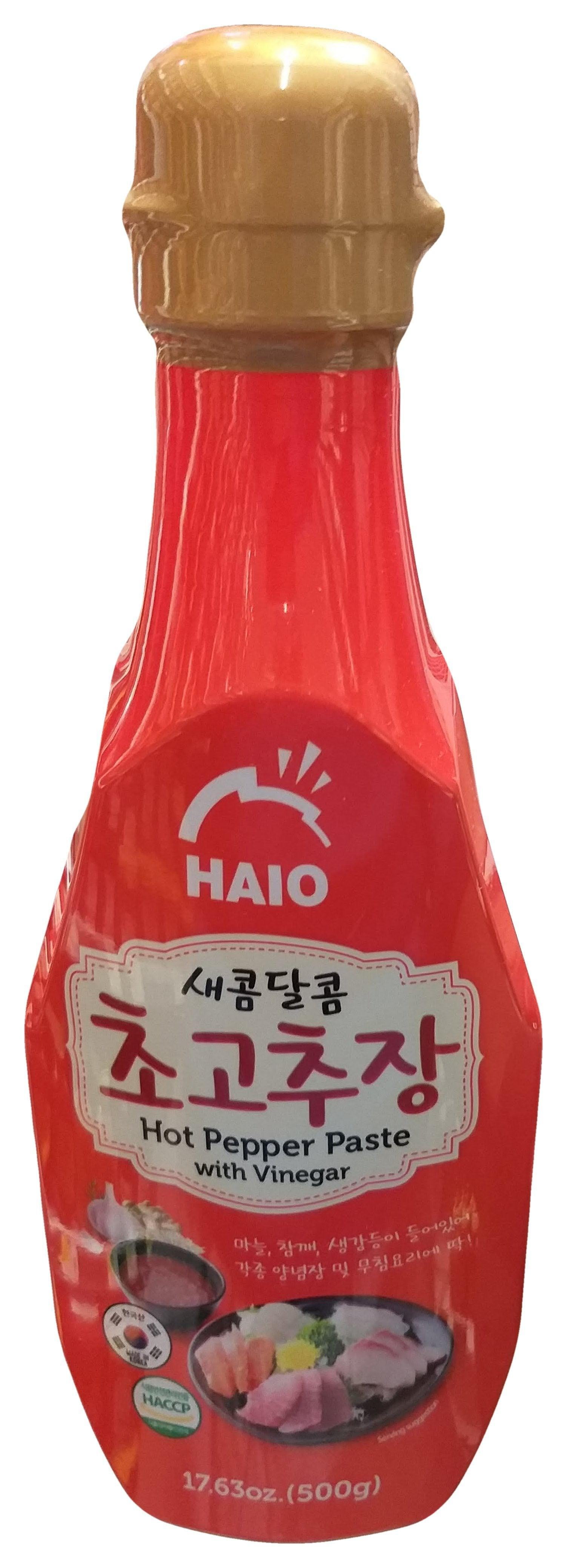Haio - Hot Pepper Paste with Vinegar, 1.1 Pound, (1 Bottle) - Walmart.com
