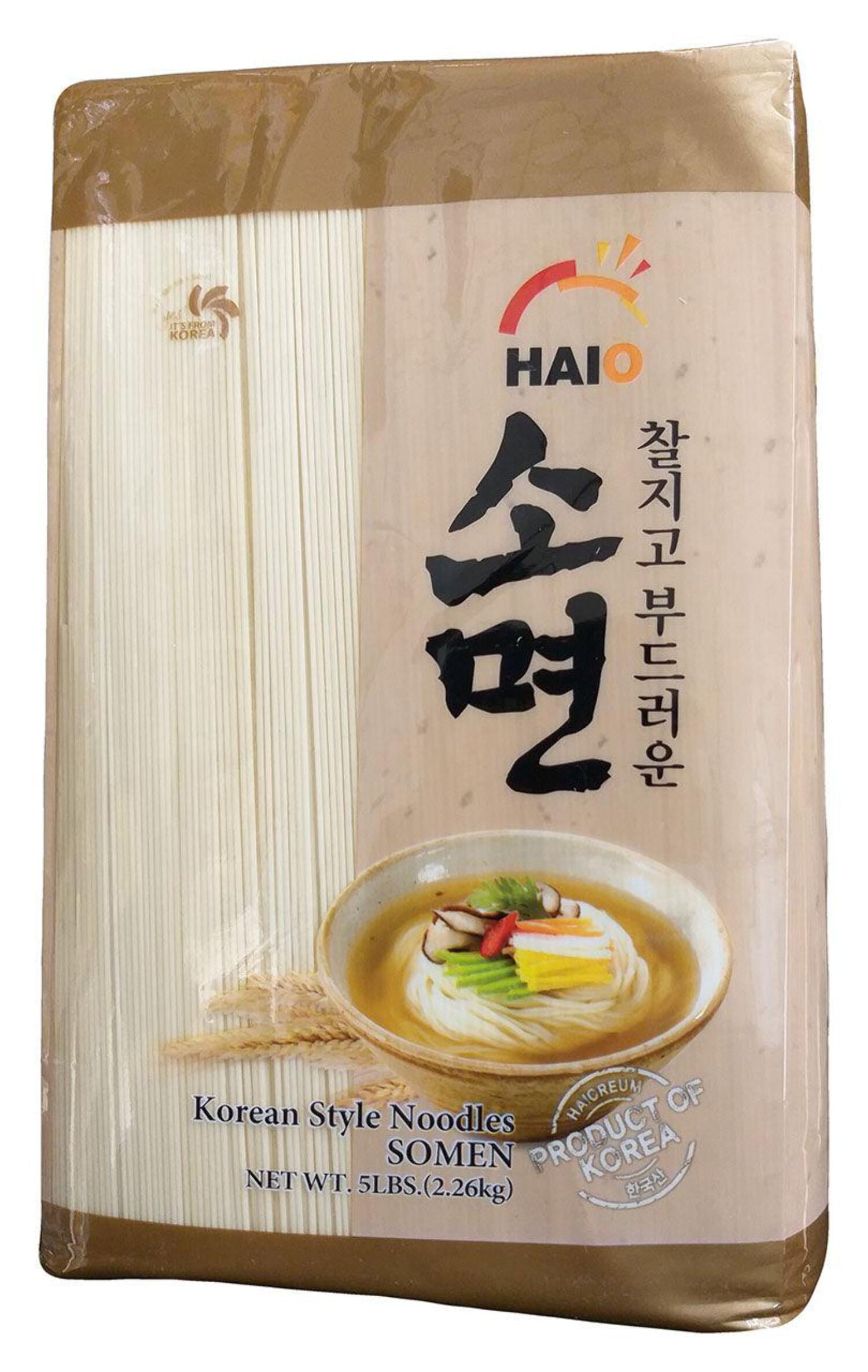 Haioreum - Korean Style Noodles (Somen), 5 Pounds, (Pack of 1 ...