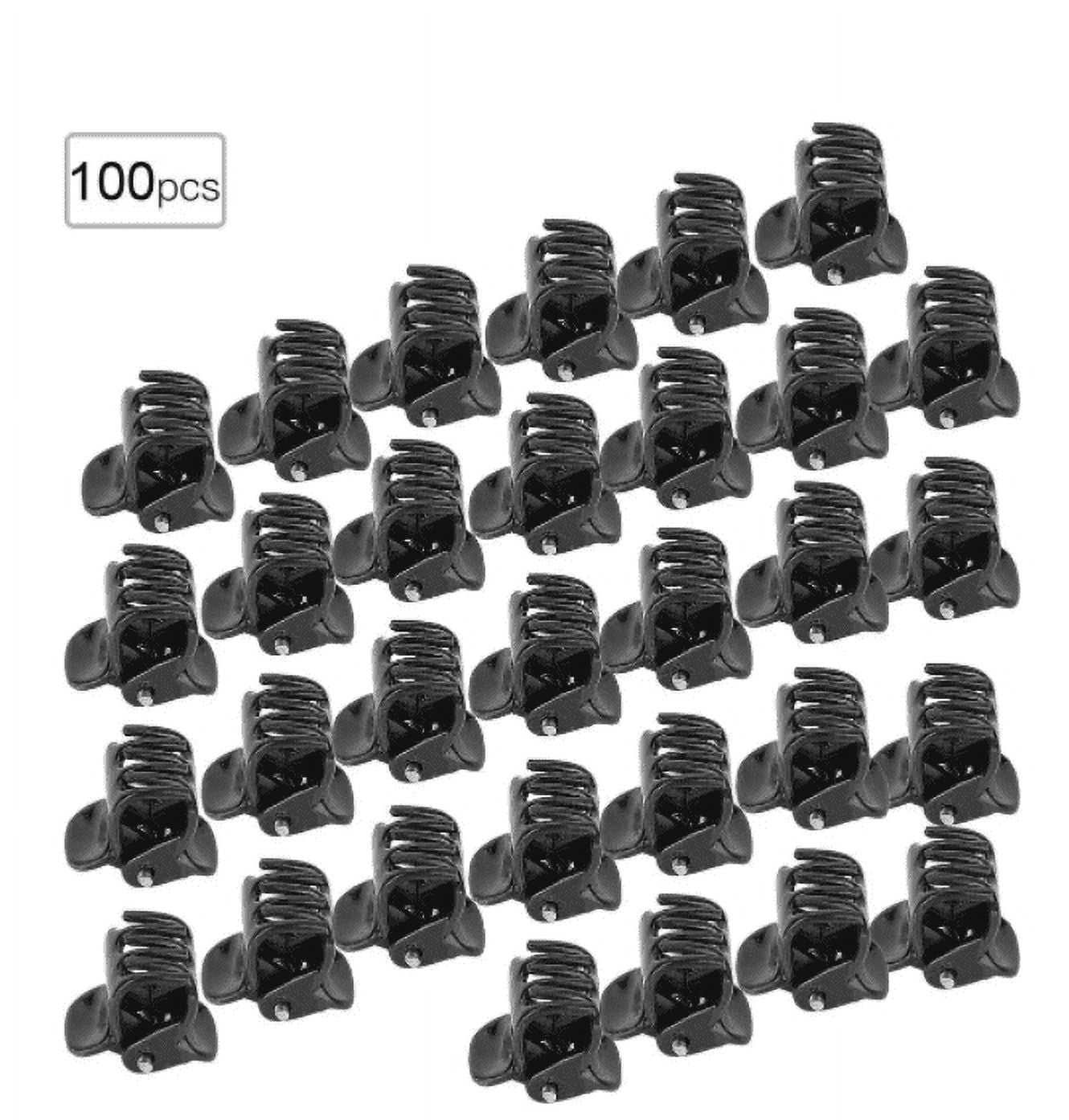 Hair Accessories,100PCS Black Plastic Mini Clips Small Claws Hair Clip ...
