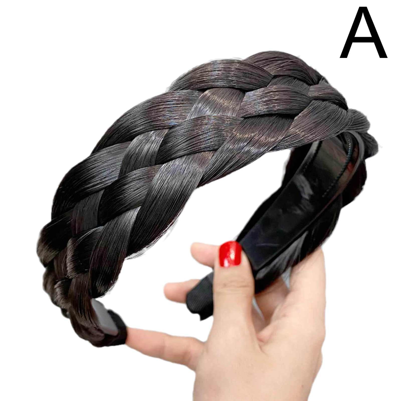 Hair Accessories Fishbone Braid Hair Hoop Three-strand Braid Twist Wig ...